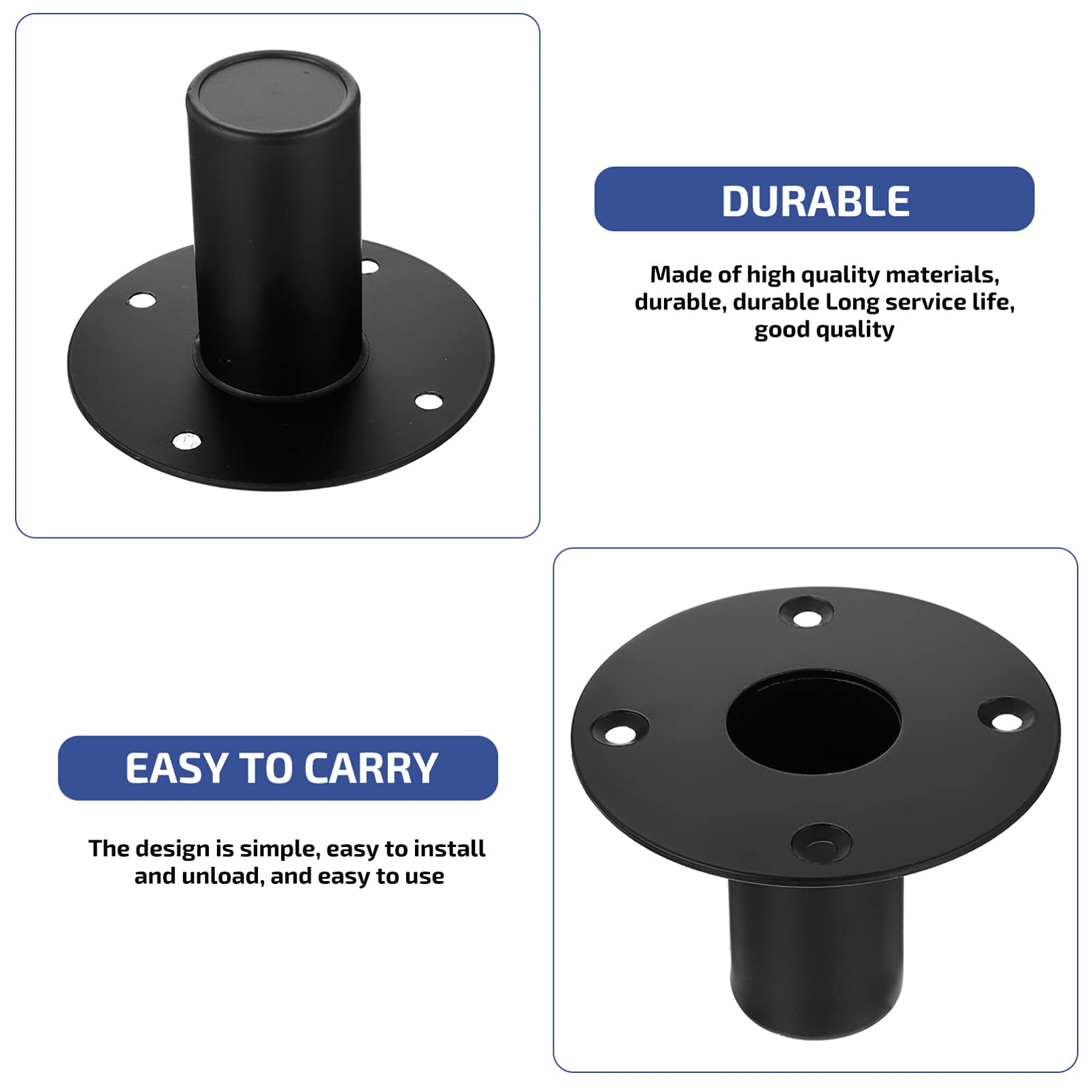1 Pc Speaker Stage Seat Metal Speaker Bracket Iron Speaker Bracket Metal Speaker Stand Speaker Cabinet Pole Mount Iron Speaker Stand Speaker Holder Speaker Base Speaker Stand Mount