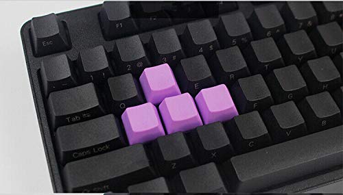 1 Pcs Blank Thick PBT Keycaps R1 R2 R3 R4 Single Switch OEM Height for Cherry MX RGB Gaming Mechanical Keyboard (R1, Yellow)