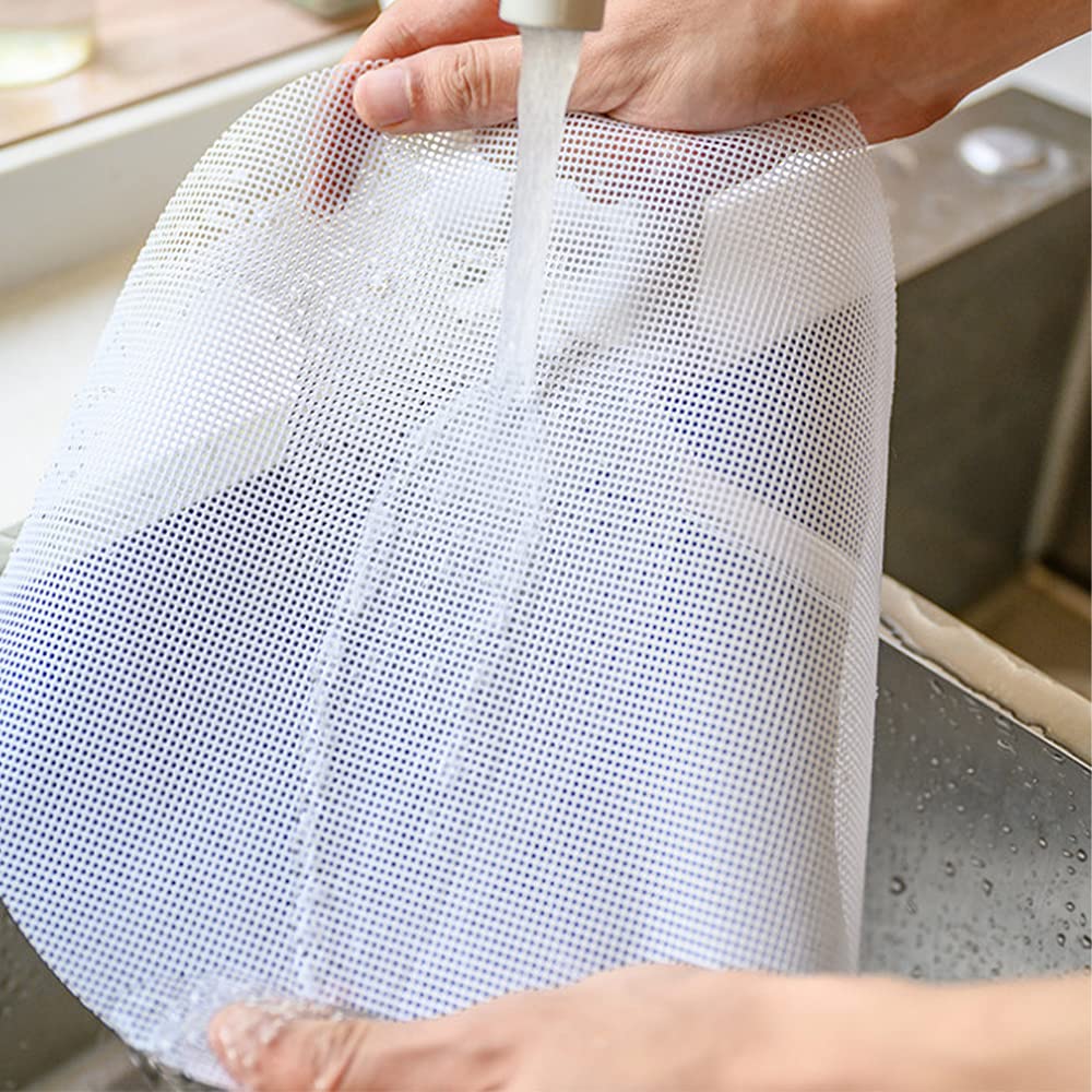 10 Pcs Silicone Steamer Mesh Mat 7 Inch Round Silicone Steamer Liners Mat Reusable Bun Steamer Pad Non-Stick Dim Sum Mesh for Home Kitchen, Bamboo Steamer, Restaurant, Dumplings, Pastry