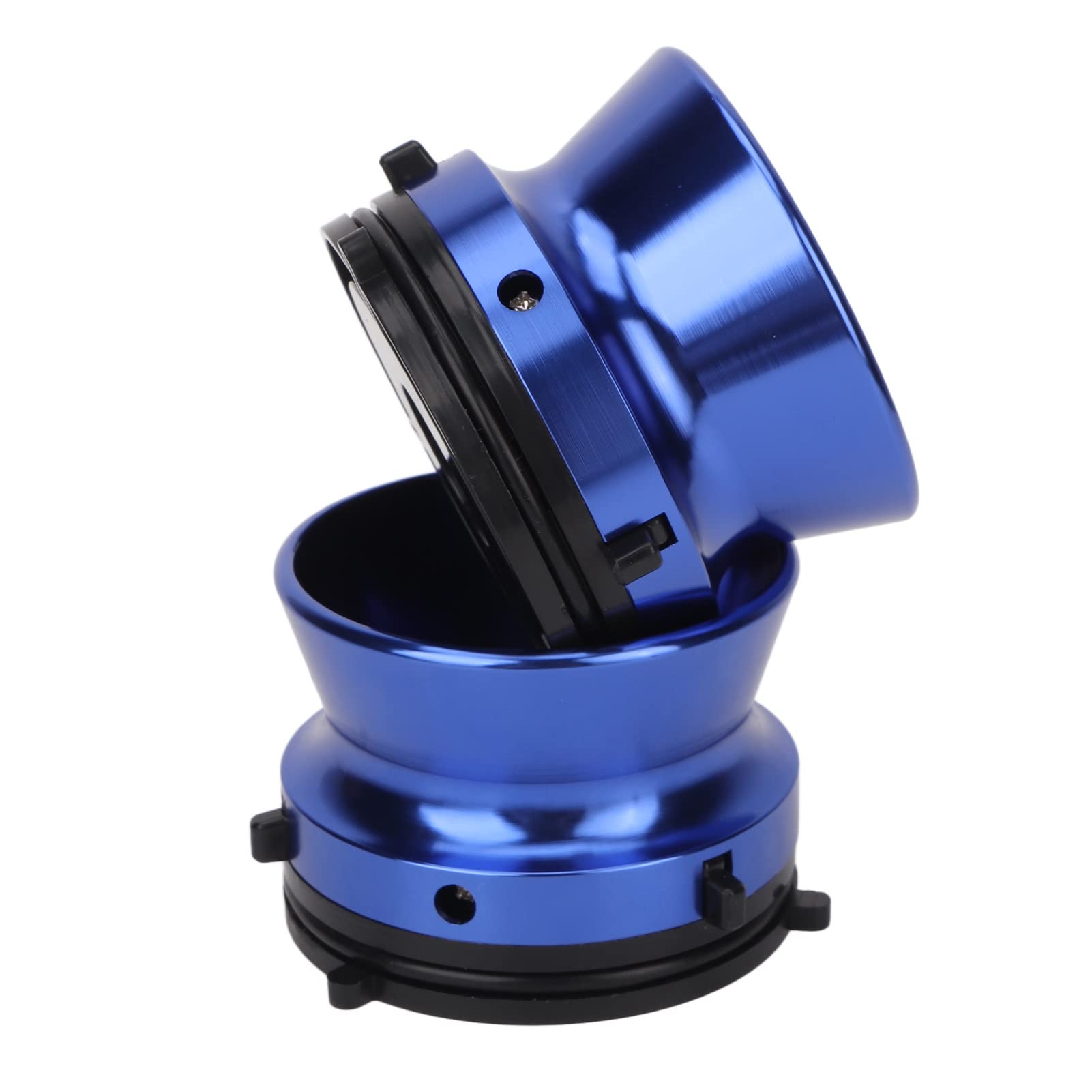 1 Pair NAB Hub Adapters, 10 Inch Opener Universal NAB Hub Adapter, Polished Aluminum, Universal Loading Device for Studer Rev Ox, for Akai, for Teac (Blue)