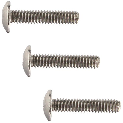 10-32 x 1" Truss Head Machine Screws, Full Thread, Phillips Drive, Stainless Steel 18-8, Bright Finish, Machine Thread, Quantity 50 Pieces by Fastenere
