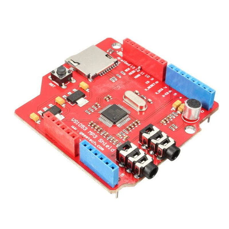 1 PCS MP3 Music VS1053B Shield Board with TF Card Slot Work for Arduino for UNO MEGA