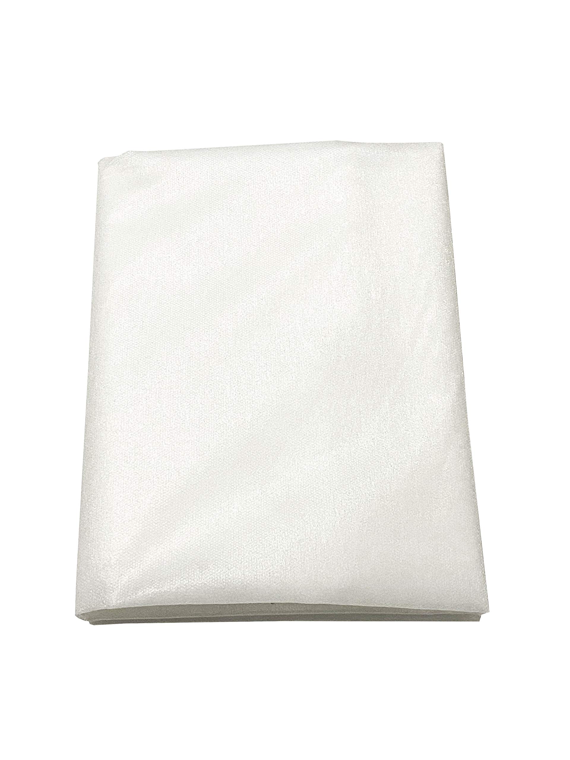 1 Yard X 60" Iron-on Medium Weight Fusing interfacing, Non Woven Fabric, White Fusible, Fuse, Iron on, Non Woven Fuse interface by SimpleStore