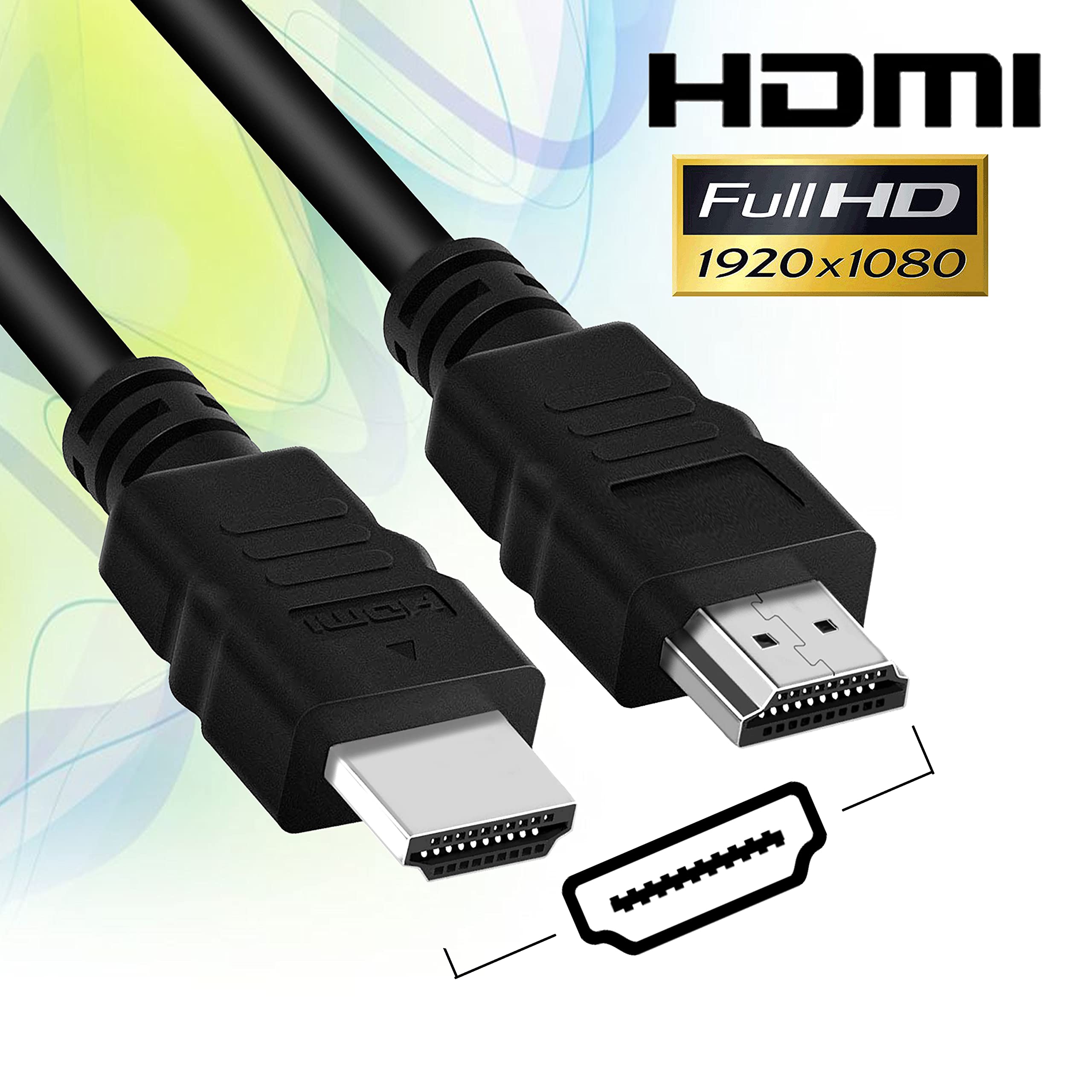10 Pack High Speed Hdmi Male to Male Cable 2 Feet