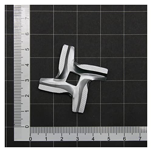 1 Piece Meat Grinder Blade Mincer Knife With Square Hole Compatible With Moulinex HV6 Type A133 Kitchen Appliance Spare Parts