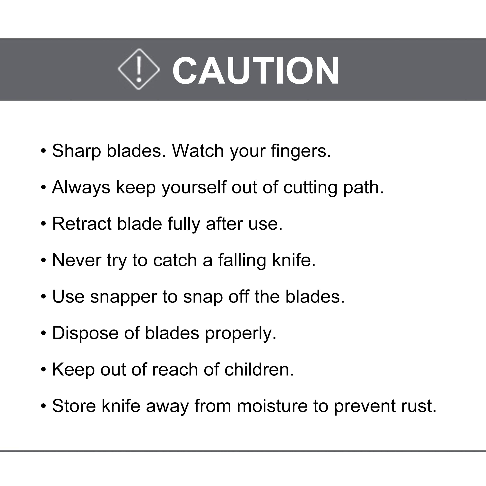 1 Pack, DORCO Professional Quality Utility Box Cutter Knife Replacement Refills - Small Size Carbon Steel Blade, 60° Tip - 9mm (20 Pcs.)