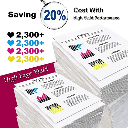 1-Pack Compatible High Capacity M C250 (408349) Imaging Toner Cartridge Used for Ricoh M C250FWB Printer (Cyan)