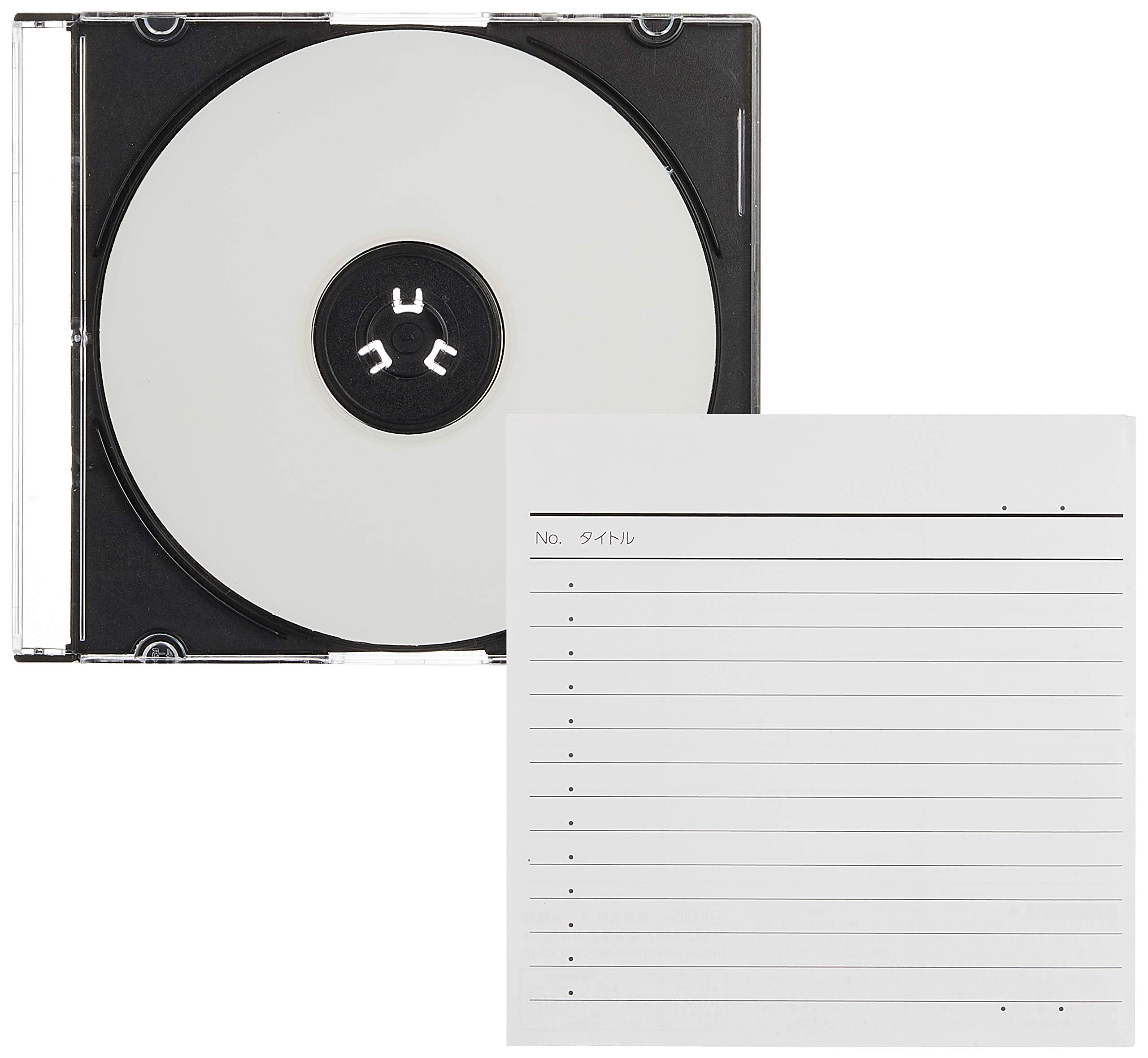10P Slim Case for CD-R52X Data