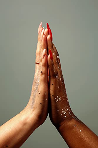 1/3oz! Gold Stars Plant-Based Biodegradable Vegan Glitter for Face, Body, Craft & Nails (10g) (Gold Stars, 10g!)