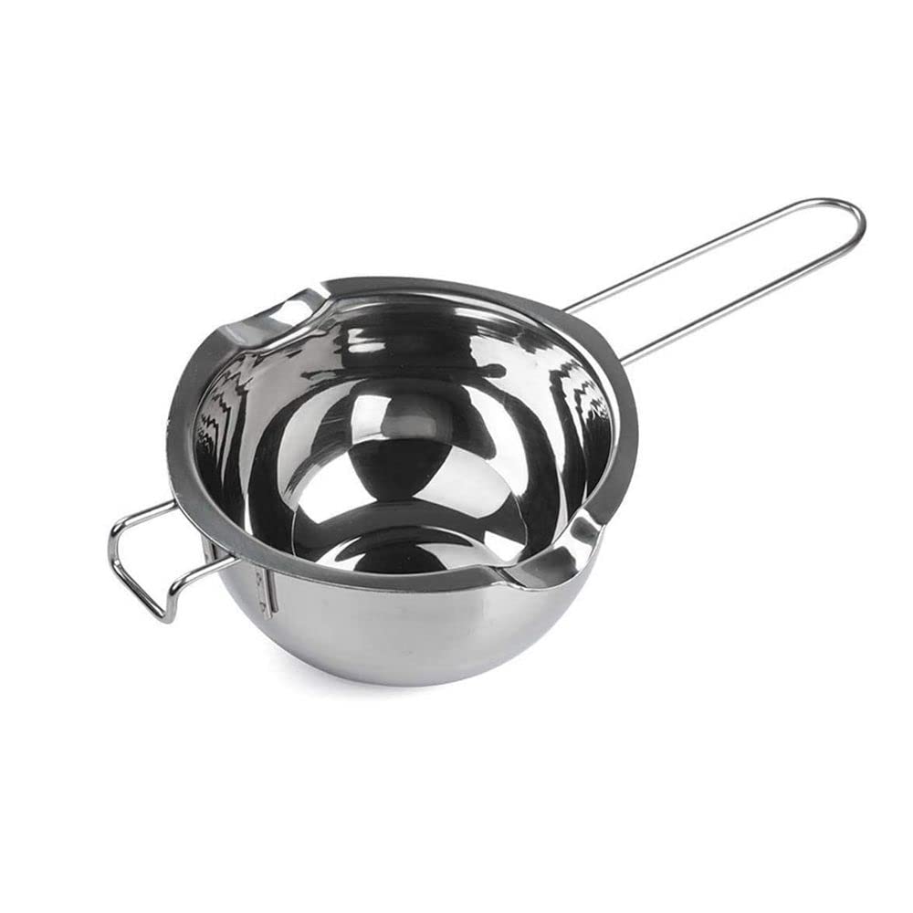 1 PC Stainless Steel Chocolate Melting Pot,for Candle Making Butter Candy Ice Cubes