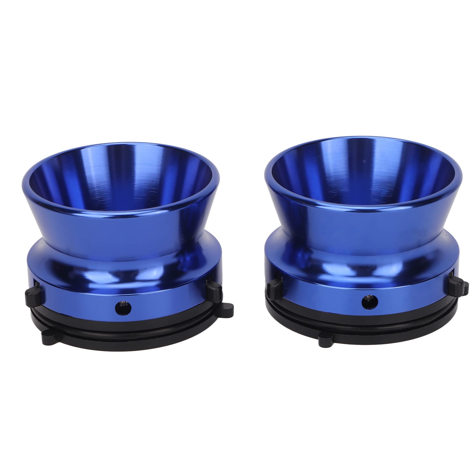 1 Pair NAB Hub Adapters, 10 Inch Opener Universal NAB Hub Adapter, Polished Aluminum, Universal Loading Device for Studer Rev Ox, for Akai, for Teac (Blue)