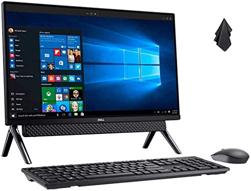 2021_Latest_Dell Inspiron 27" FHD Touch Display 7000 7790 All-in-One Desktop, Intel i5-10210U(Beat i7-8550U), 32GB DDR4 RAM, 1TB SSD + 2TB HDD, WiFi, Webcam, Win10 Home, Black (Renewed)