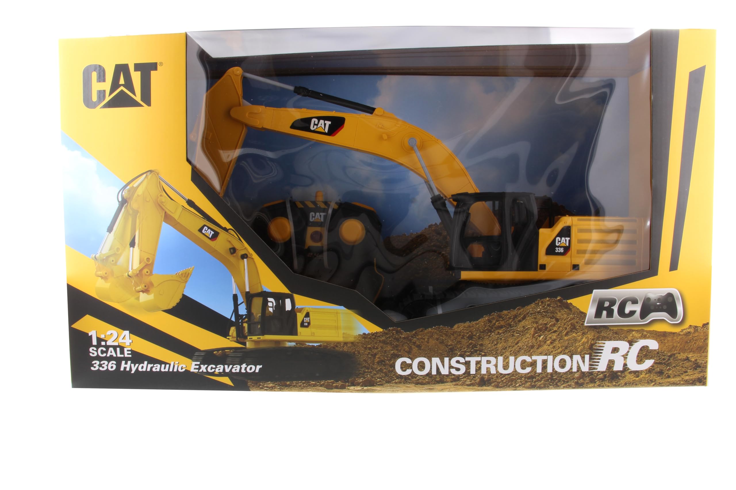 1:24 Radio Control Caterpillar 336 Excavator – Radio Control Series by Diecast Masters – 25005
