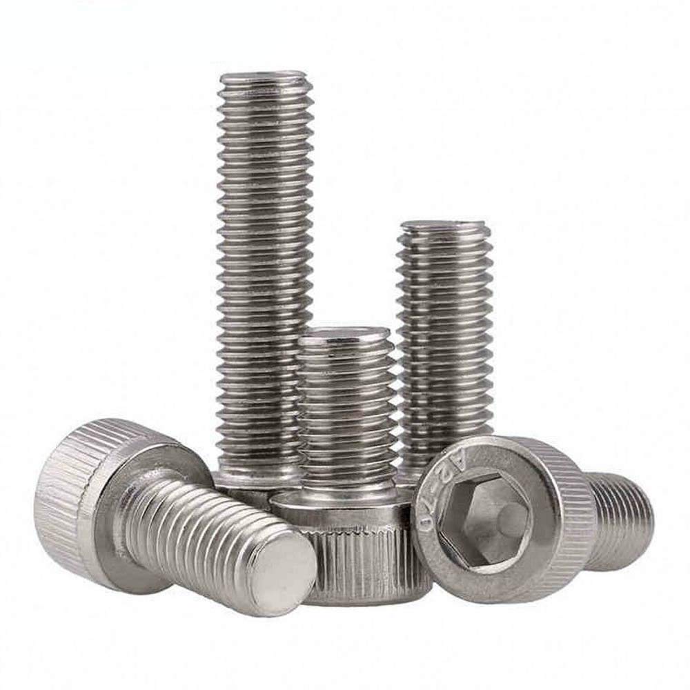 10Pcs M1.6x10mm Socket Cap Screws Allen Bolts 304 A2 Stainless Steel (M1.6x10mm)