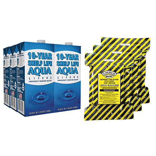 10 Year Vegan Food and Water Kit