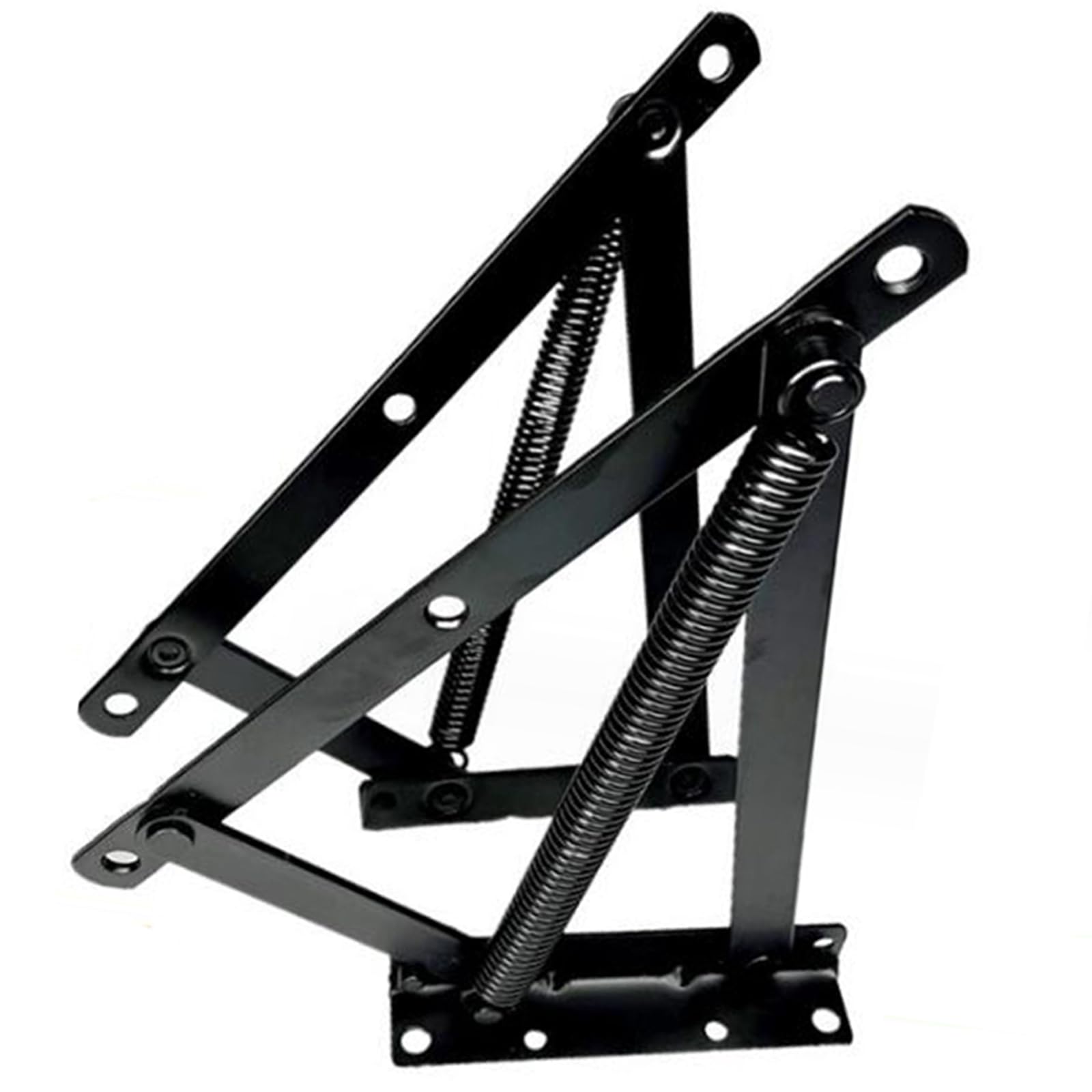 1 Pair of Bed Box Hinges, lid Hinge Sofa Bed Storage Lift Hinge Spring Mechanism for Storage Benches and beds with Bed Boxes, Sofa Bed Furniture