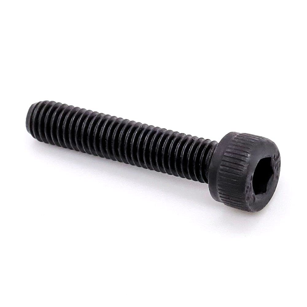 25 Pcs M6-1 x 40mm Socket Head Cap Screws, 12.9 Grade Alloy Steel, Black Oxide Finish, DIN 912, Full Thread, Hex Drive Socket Cap Bolts for Automotive, CNC, Industrial