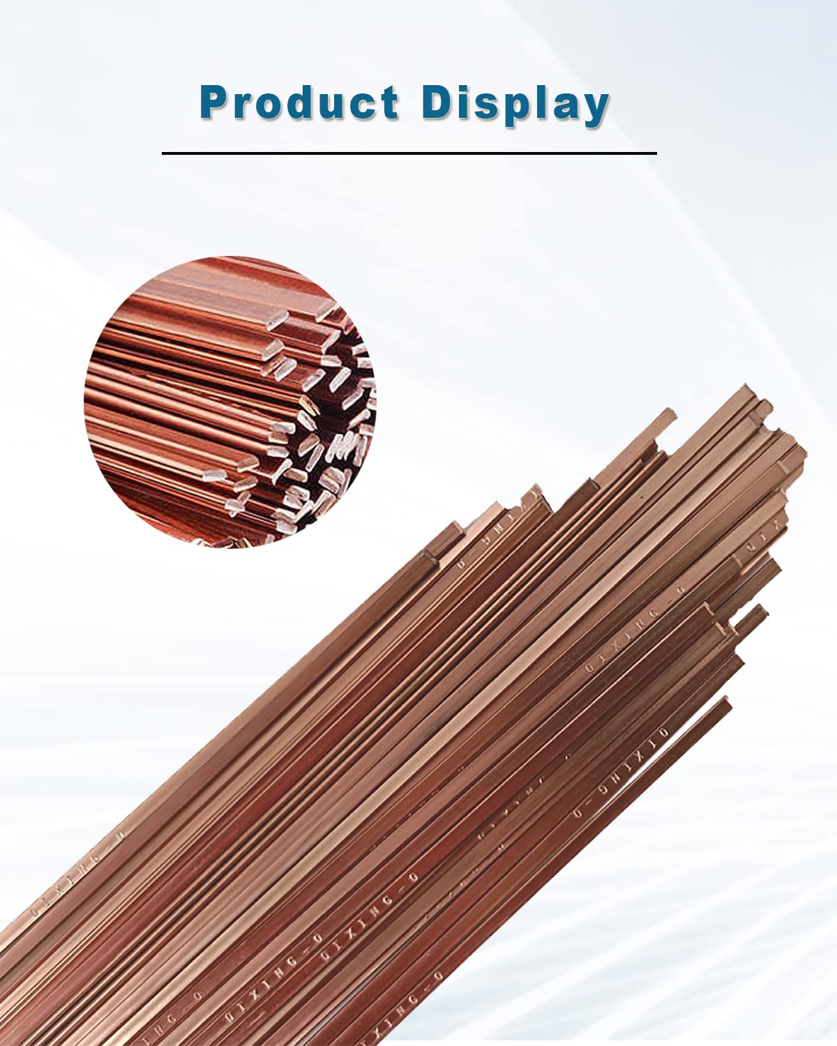 10 Rods Copper Brazing Rod 15.7", Low Temperature Welding Rod, Welding Consumables with Good Liquidity for Welding Refrigerator, Air Conditioner Copper Pipes, Copper Products⌠B09C3S9KRG