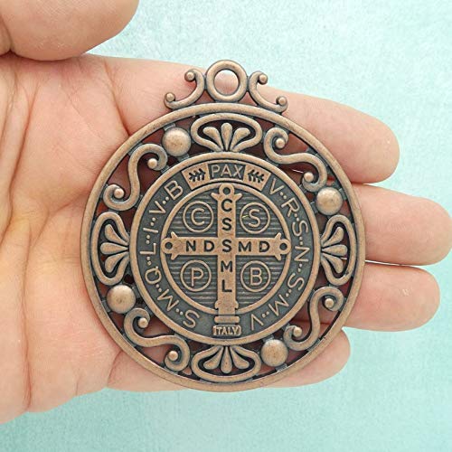 1 St Benedict Medal Copper Large by TIJC SP1770