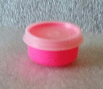 1 Tupperware Smidget Tiny Treasure Mini Bowl Bright Neon Pink