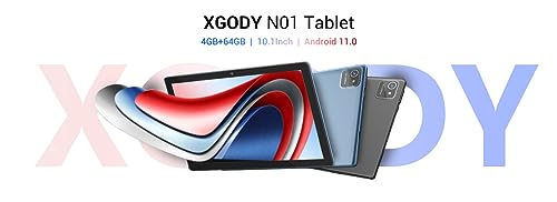 10 Inch Tablet Android 4GB 64GB PC IPS Screen Ultra-Thin 2.4G WiFi Bluetooth Type-C Tablets with Keyboard Gift for Kids Blue with Keyboard/China