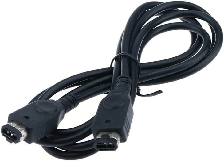 1.2m 2 Players Data Link Connect Cable Cord for Gameboy Advance GBA SP Consoles Cable Dual-Purpose Line Black