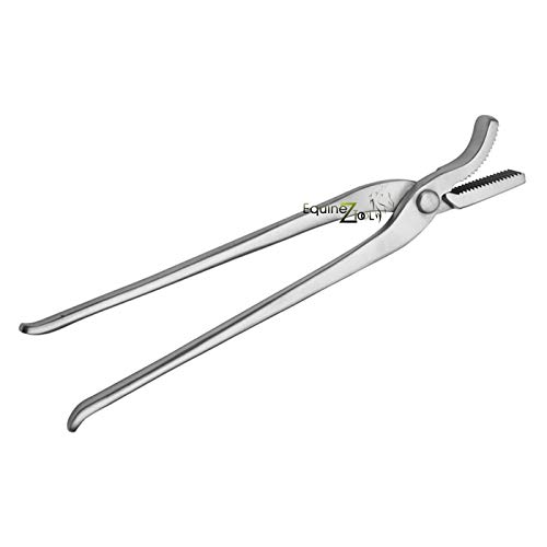 12" Horse Shoe Care Farrier Tool Hoof Nail Clincher Vanadium Steel Pliers