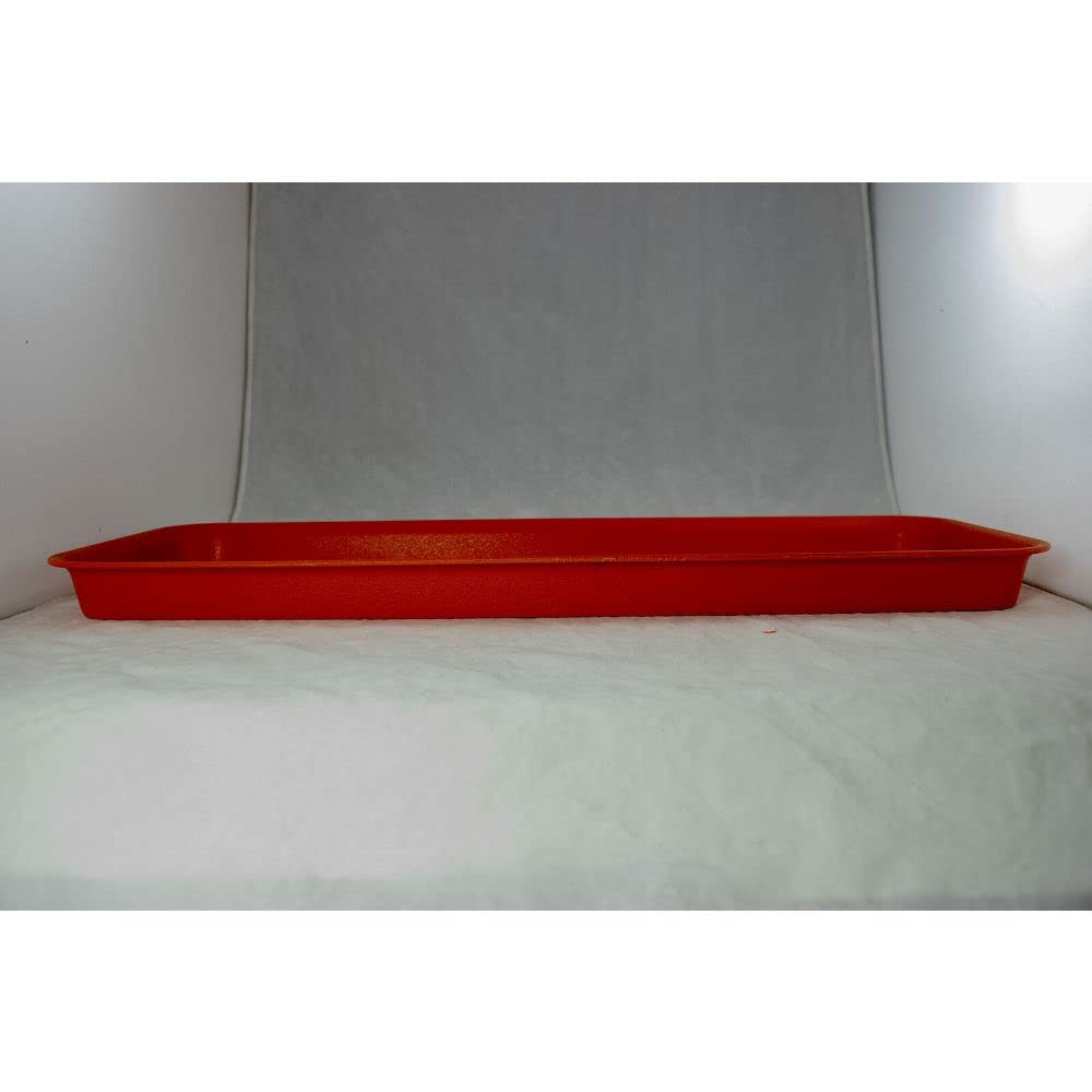 1 Pcs 22.5" Narrow Rectangular Plastic Humidity Tray for Bonsai Tree & Indoors Plant