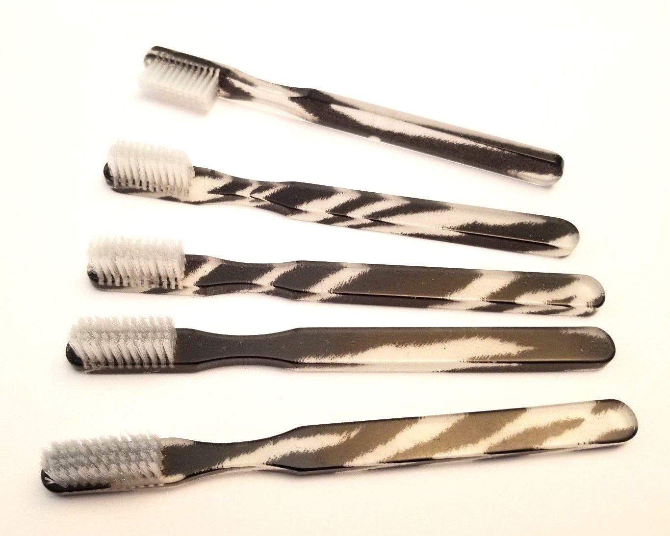 10-PACK New FUN Zebra Vintage Toothbrushes By Alan Stuart of New York