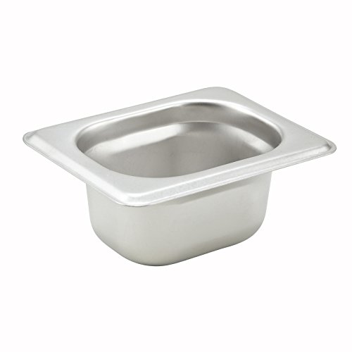 1/18 Heavy Duty Stainless Steam Table Pan 2'