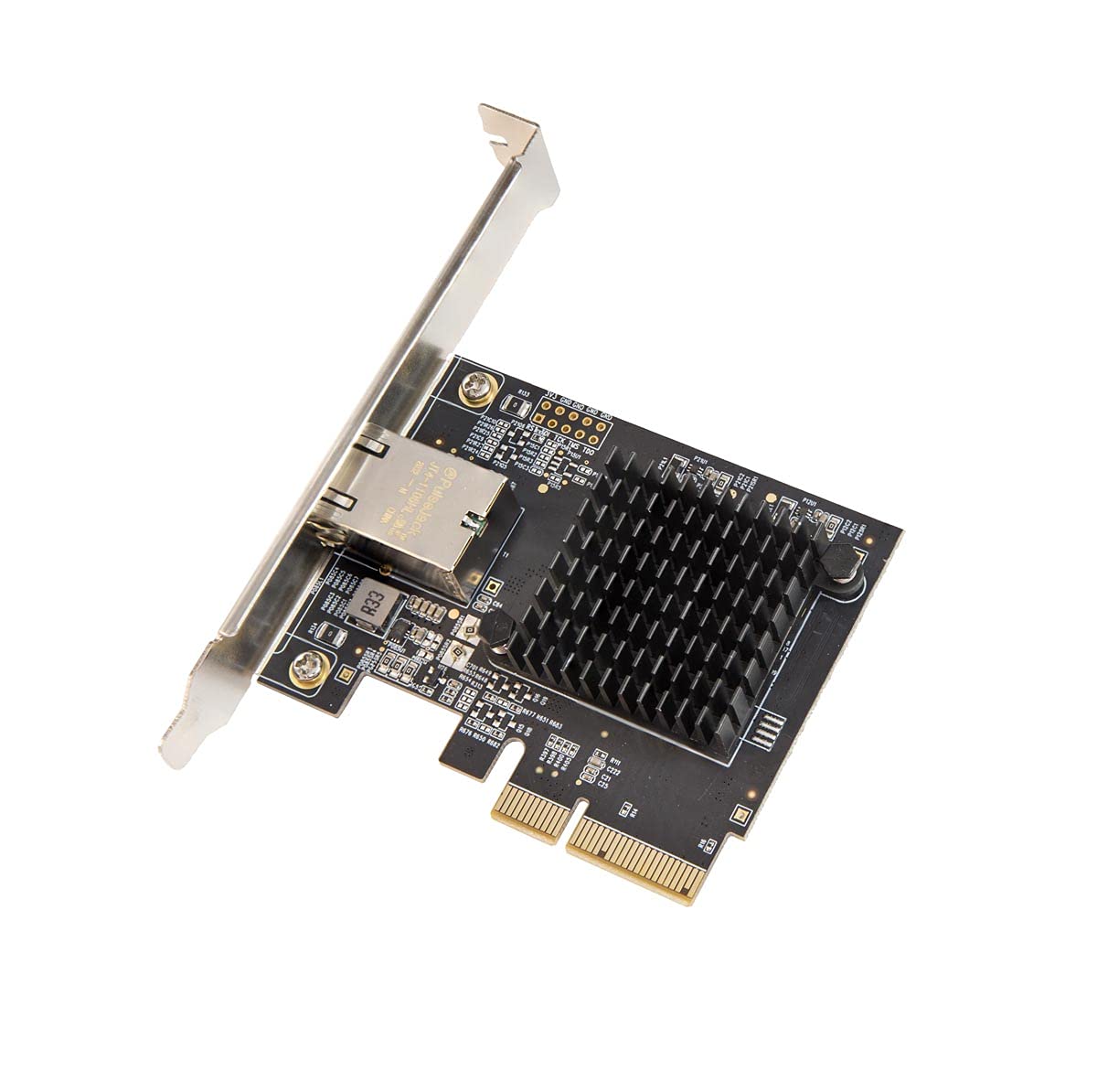 1 Port 10 Gigabit Ethernet Network Card - PCIe x4 10Gb 10GBASE-T NIC AQTION AQC107-10Gbps Ethernet PCI-Express x4 Adapter SD-PEX24055