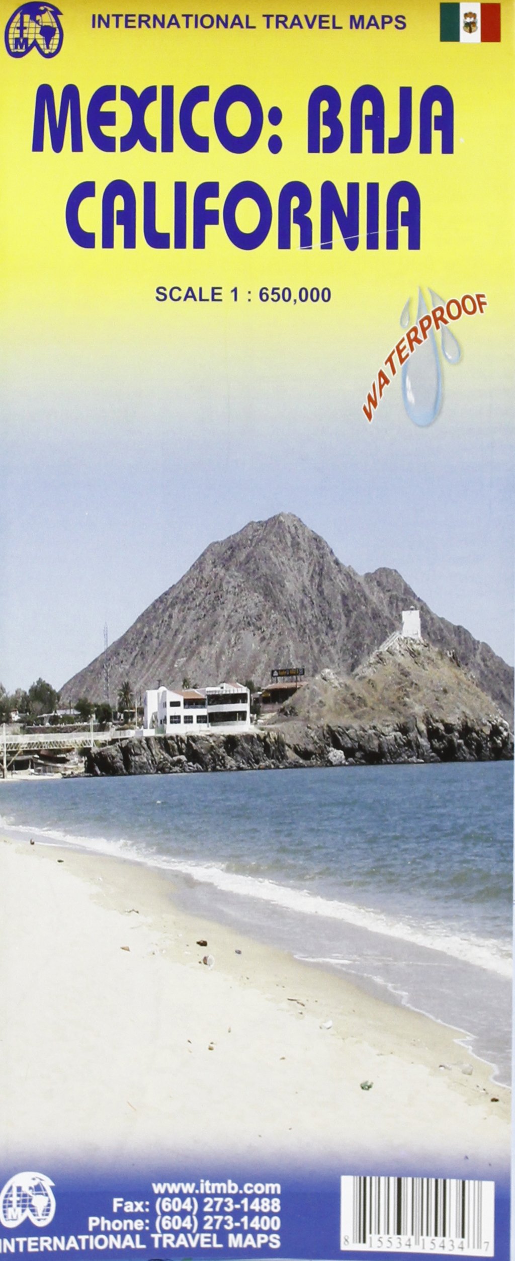 1. Mexico: Baja California Travel Reference Map 1:650,000 (International Travel Maps / Mapas Internacionales De Viaje)