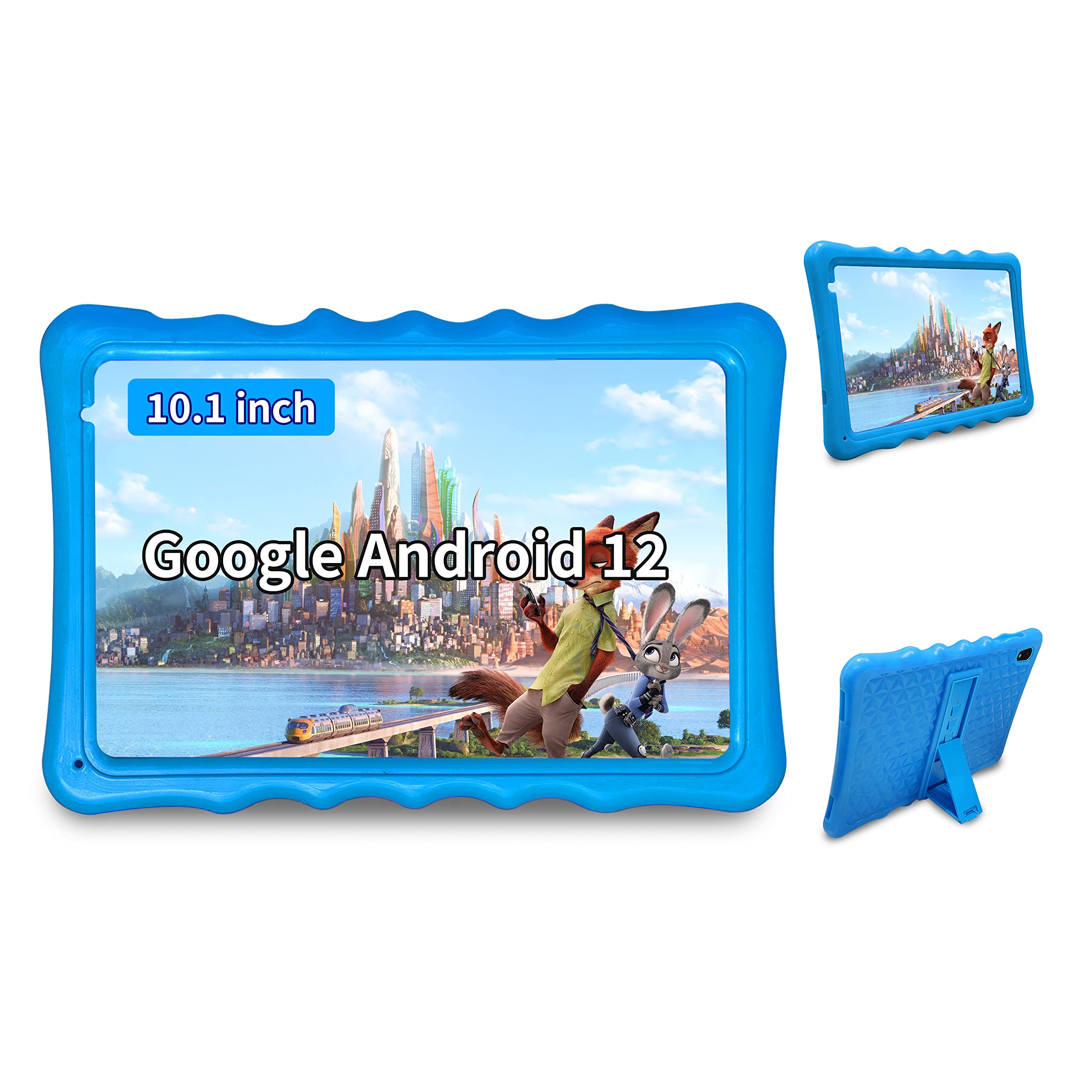 10 inch Kids Tablet, Android 12 Tablet for Kids,Google Tablet with 2GB RAM &32GB ROM,1280 * 800 IPS,2MP Front 5 MP Rear Camera,Kids Tablet with Colorful Kid-Proof Case,Ideal Kids Gift