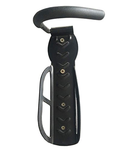 2PCS Bike Rack Garage Wall Mount Bikes Hanger Storage System Vertical Bike Hook for Indoor Shed - Easily Hang/Detach - Heavy Duty Holds up to 65 lb With Screws Black By Vilobyc