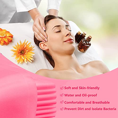100pcs Disposable Massage Table Sheets, Non-woven Bed Breathable Sheet, 31"*71" Thin Bed Covers for Beauty SPA Salon Hotel Table Cover