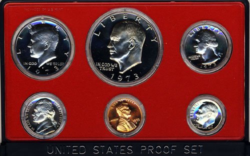 1 S 1968-1998 - 31 U.S. Mint Proof Set Complete Run of Dates Proof