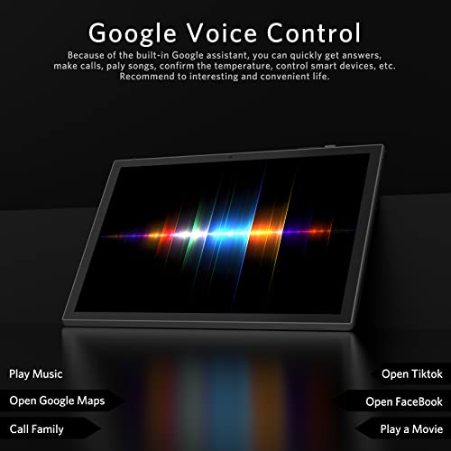 10 Inch Tablet, Google Android 11 Tablet, Quad-Core Processor Tableta Computer with 32GB ROM 2GB RAM 8MP Camera WiFi BT 10.1 in HD Display, 6000mAh Long Battery Life Tablet.
