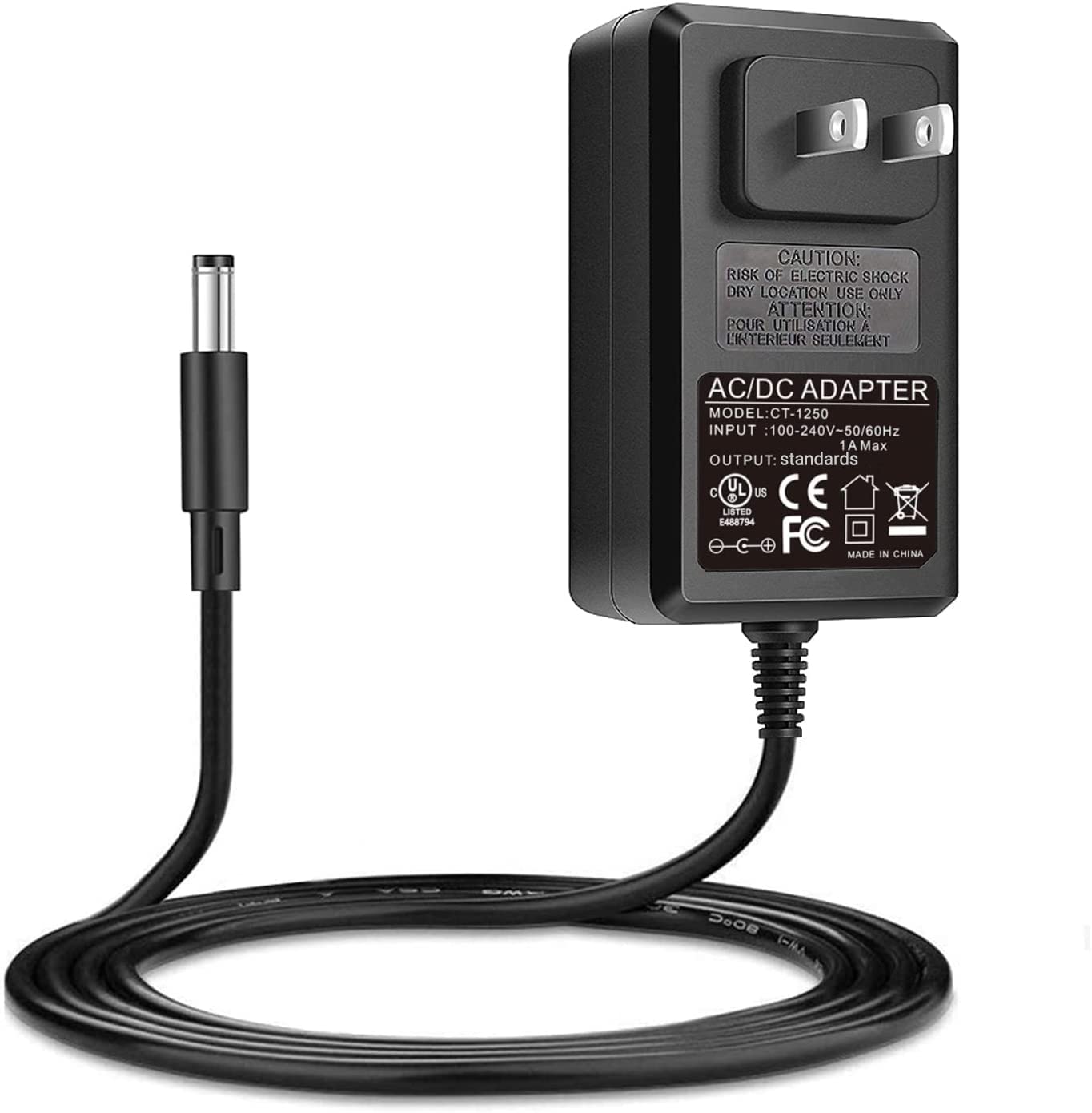 24V Power Cord for Hypervolt Massage Gun HPI5300000100 53000 001-00 Charger for Hyperice 42000 038-00 Battery AC/DC Adapter 6.0Ft Extra Long Replacement for SK03T-2400100Z Power Supply