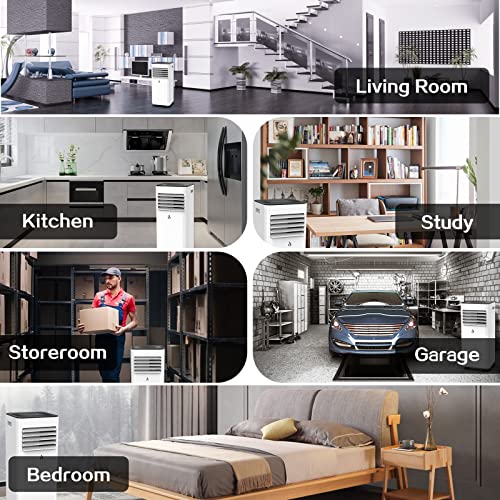 10,000 BTU Portable Air Conditioners, Portable AC With Remote for Room to 450 sq.ft 3 in 1 Air Conditioner With Dehumidification/Air Circulation/Timer And Window Kit