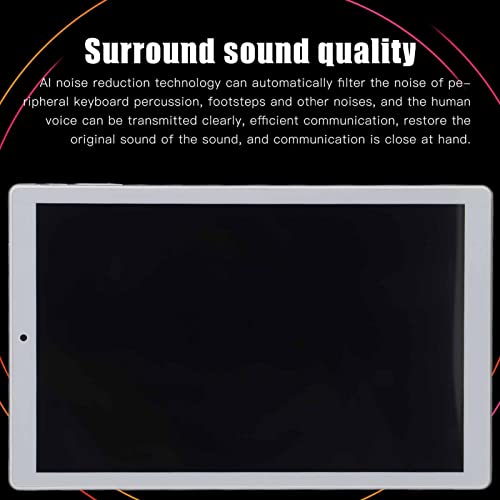 10 Inch Tablet, Tablet HD 64GB ROM for Entertainment (US Plug)