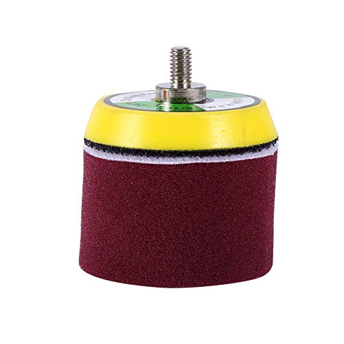 16pcs 2" Buffing Polishing Pad Buffing Pad Kit, Car Sponge Buff Pad Drill Adapter Grip Backing Plate M6 for Buffer Polisher Sanding Waxing Cutting