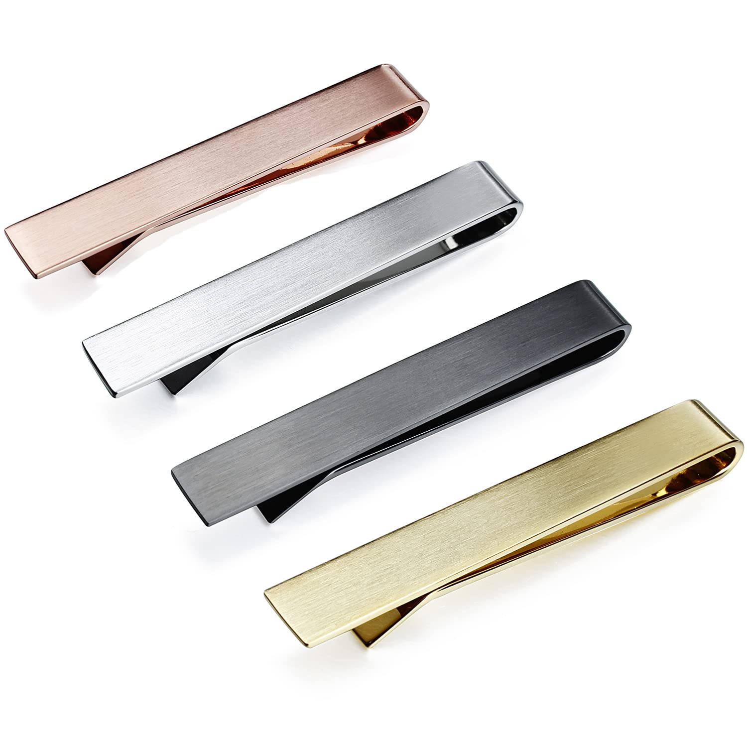 1.5 Inch Tie Clip for Men - Best Gifts for Skinny Tie (20081)