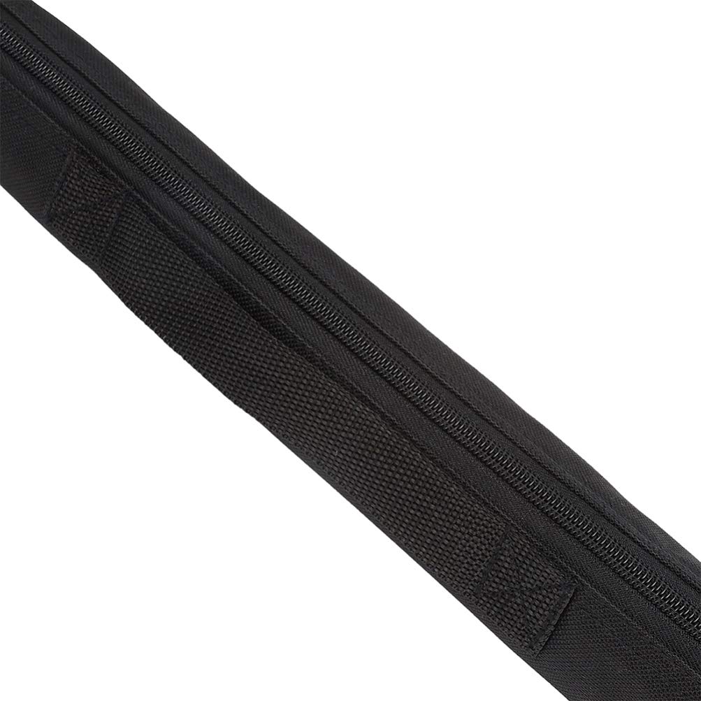 1 pc Flute Storage Bag, Portable Oxford Fabric Black Vertical Flute Case for Outdoor Home