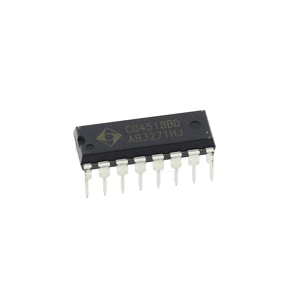 10 PCS CD4518 CD4518BE CD4518BD DIP16