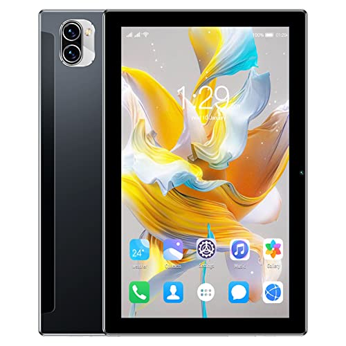 10.1 Inch 2G+32G Android 5.1 System Call Game Wifi Bluetooth 2.0mp+5.0mp Dual Camera Hd Display, Dual Card Smart Tablet 4000mah Large Capacity Battery (Black)