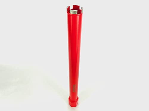 1.5" Inch Diamond Wet Core Drill Bit 1-1/4” Threaded by BLUEROCK Tools for Concrete Rebar Asphalt Brick Rock Masonry Hole Barrel Coring 1-1/2"