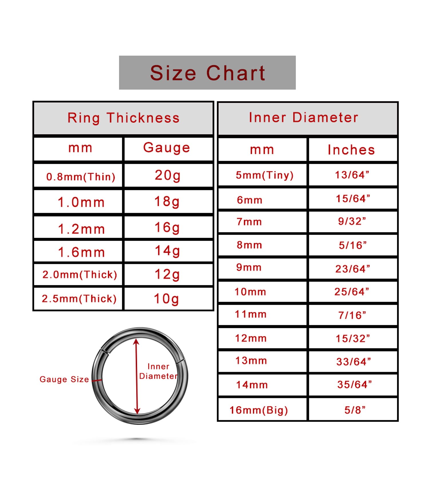 16G Conch Piercing Jewelry 316L Surgical Steel Segment Nose Hoop Ring CZ Paved Segment Helix Piercing Jewelry Earring Rook Ring Nose Piercing Jewelry Silver Earrings Seamless Clicker 16 Gauge Rings