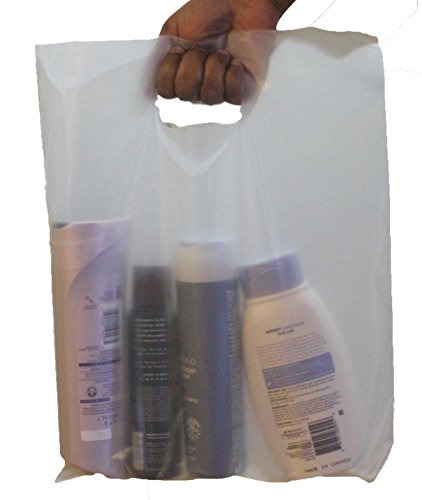 100pcs 12x15 2.5mil Extra Durable Merchandise bags Pick ur Color Die Cut Handle-Frosted finish-Anti-Stretch. For Retail, Party, Handouts and more by Best Choice (Aqua Blue)