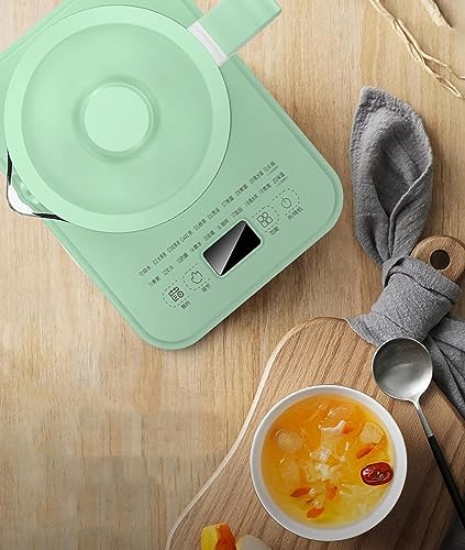 1.8L Electric Kettle Large Capacity Glass Health Pot Multifunction Cooking Tea Soup Flower Teapot Automatic Electric Stew Bird's Nest Pot Stainless Steel Without Filter A,1.8L
