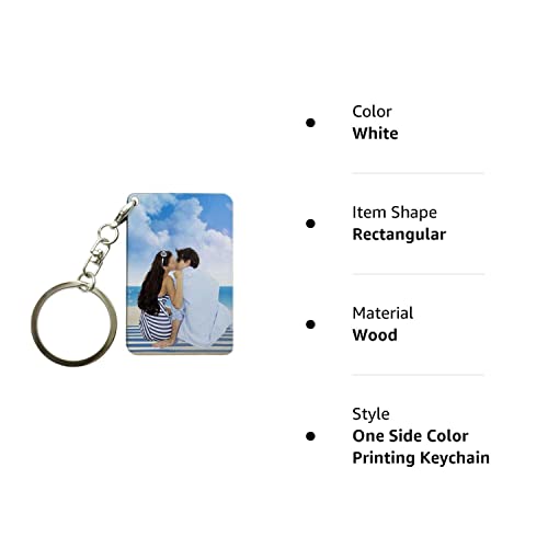 1.6Γ2.4ich Personalized Custom Keychain Print Logo Photo Picture Key Chains Holder 4Γ6cm